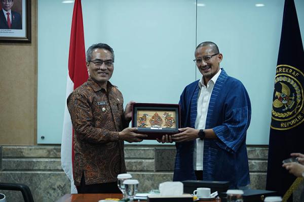 Menparekraf Sandiaga Uno Launching Bantul Menuju Kota Kreatif Dunia