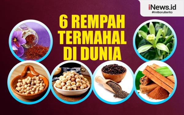 Infografis: Ini 6 Rempah Termahal di Dunia