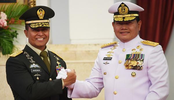 Salam Komando Jenderal Andika Perkasa dan Laksamana Yudo Margono