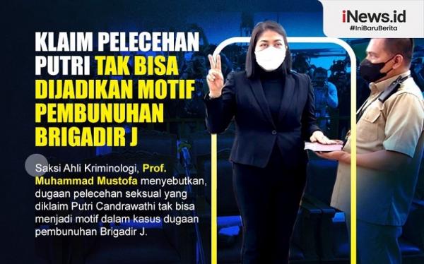 Infografis Klaim Pelecehan Putri Candrawathi Tak Bisa Dijadikan Motif Pembunuhan Brigadir J