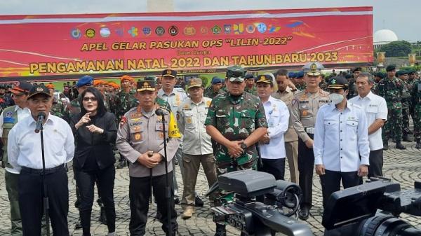 TNI Polri Amankan Nataru, Laksamana Yudo: Harus Tegas tapi Humanis ke Masyarakat