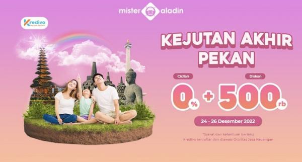 Cuma 3 Hari! Dapatkan Promo Liburan Nataru dengan Cicilan 0% + Diskon Rp500.000 di Sini! Yuk Booking