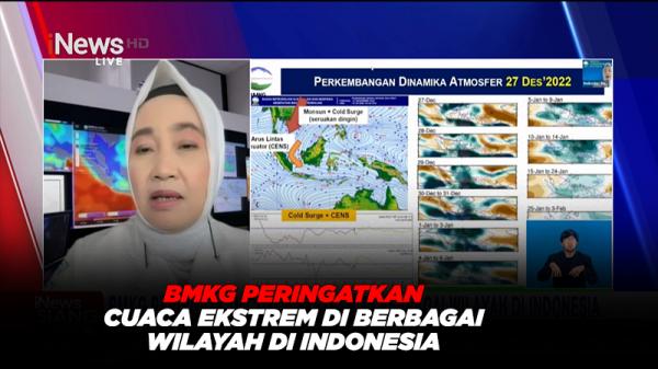 BMKG Peringatkan Cuaca Ekstrem di Berbagai Wilayah di Indonesia