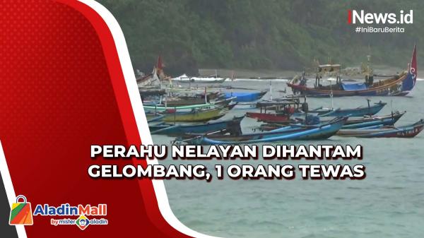 Dihantam Gelombang Tinggi, Perahu Nelayan Terbalik Tewaskan 1 Orang di Jember