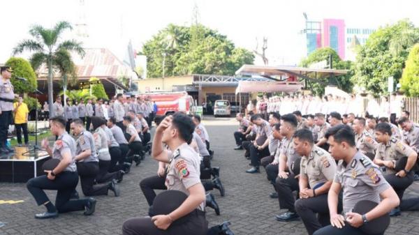 65 Personel Polresta Manado Naik Pangkat Ini Pesan Kapolresta