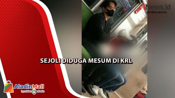 Sejoli Diduga Mesum di KRL, Videonya Viral
