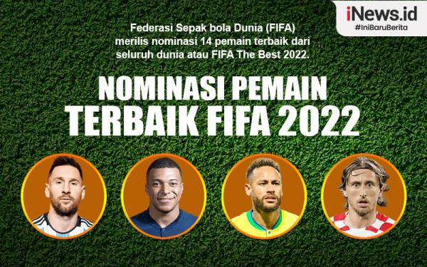 Infografis Nominasi Pemain Terbaik FIFA 2022