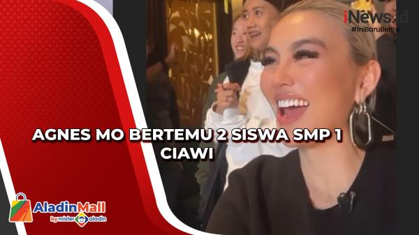 Usai Beri Dukungan, Agnez Mo Bertemu Pelajar SMP 1 Ciawi yang Jago Dansa