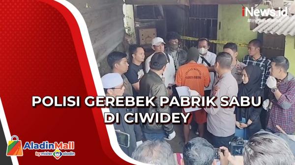 Polisi Gerebek Rumah Yang Ternyata Jadi Pabrik Sabu Di Ciwidey