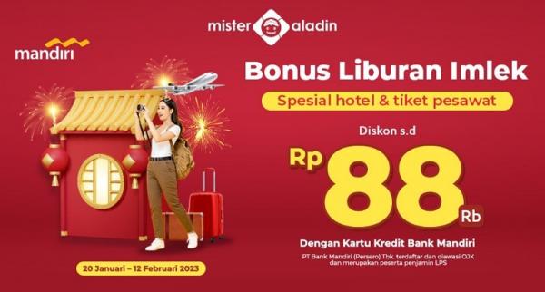 Imlek Tahun Ini Jadi Makin Hoki karena Ada Diskon s.d Rp88.000 Buat Nginep & Terbang! Buruan Ambil