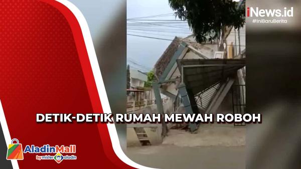 Rumah Mewah Tiba-Tiba Roboh di Cimahi, Ternyata Ini Pemicunya