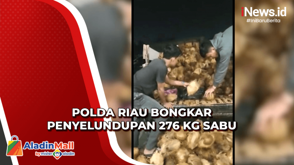Polda Riau Bongkar Penyelundupan 276 Kg Sabu, 1 Pelaku Tewas Ditembak
