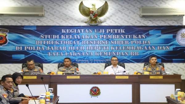 Kemenpan RB dan Srena Polri Verifikasi Pembentukan Ditsiber Polda Jabar