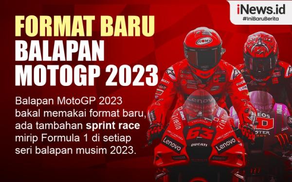 Infografis Format Baru Balapan MotoGP 2023