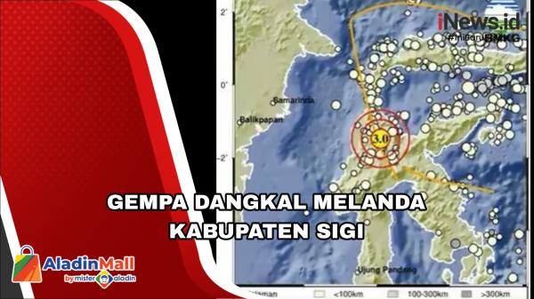 Gempa Dangkal Magnitudo 3,0 Terjadi di Kabupaten Sigi Gempa Dangkal Magnitudo 3,0 Terjadi di Kabupaten Sigi