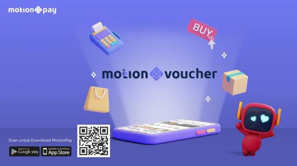 Baru di MotionPay, Kini Bisa Beli Berbagai Voucher Menarik di MotionVoucher