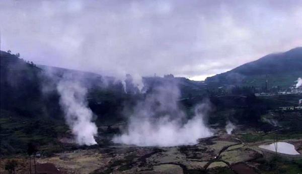 Aktivitas Gunung Dieng Kembali Normal, Jarak Aman Kawah Sileri 500 Meter