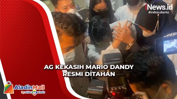 AG Kekasih Mario Dandy Resmi Ditahan usai Jalani Pemeriksaan 6 Jam