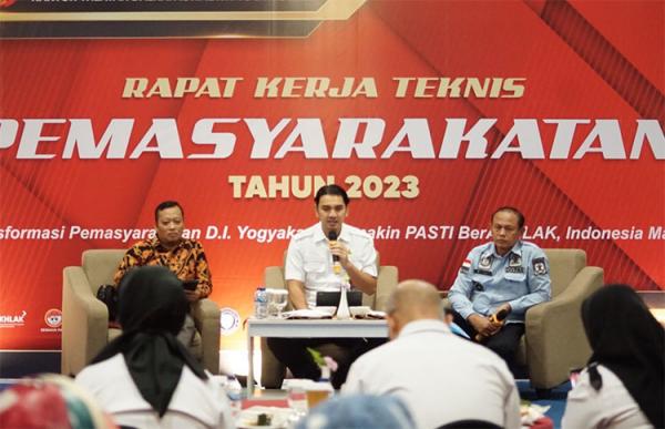 Sukseskan Pemilu 2024, Kanwil Kemenkumham DIY Tertibkan Data Kependudukan Warga Binaan