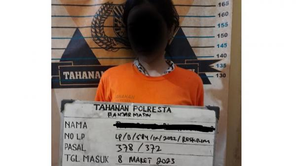 Selebgram Cantik Asal Banjarmasin Ditangkap Kasus Arisan Online Bodong