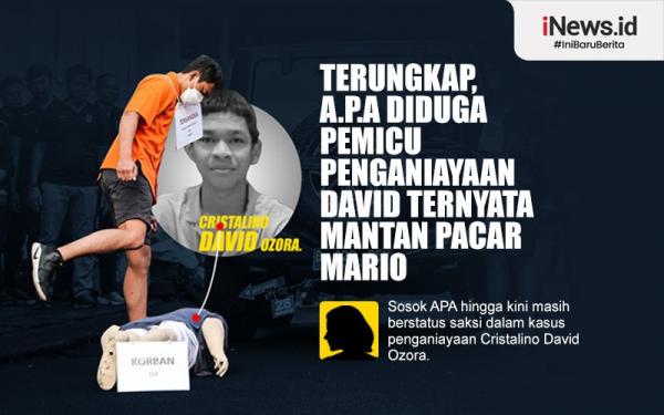 Infografis APA Diduga Pemicu Penganiayaan David Ternyata Mantan Pacar Mario