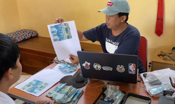 Beli Handphone Dengan Uang Palsu Pemuda Asal Magelang Ditangkap Polisi