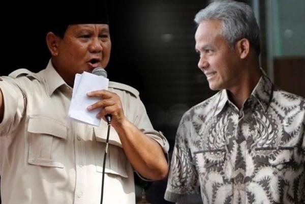 Survei LSI, Ganjar dan Prabowo Bersaing Ketat dalam Simulasi Capres 2024
