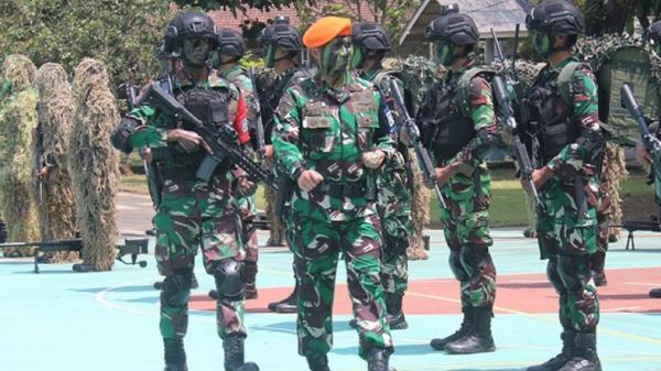 Komandan Batalyon Komando 464 Kopasgat Buka Latihan Nanggala Sakti 2023