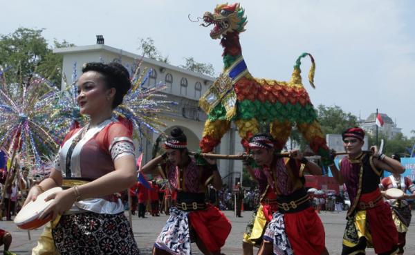 Sejarah Tradisi Dugderan di Semarang, Perpaduan Etnis Jawa, Tionghoa dan Arab