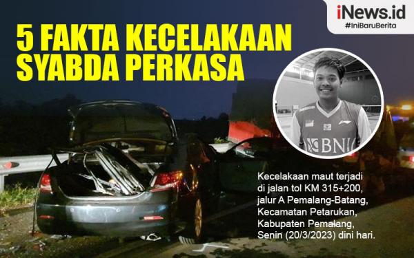 Infografis 5 Fakta Kecelakaan Syabda Perkasa Belawa di Tol Pemalang Infografis 5 Fakta Kecelakaan Syabda Perkasa Belawa di Tol Pemalang