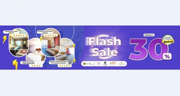 Cuma 3 Hari, Ambil Diskon 30% untuk Hotel Bintang 4 & 5 + Bebas Periode Menginap!