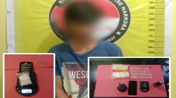 Simpan 5,33 Gram Sabu, Pemuda di Bangka Barat Ditangkap Polisi