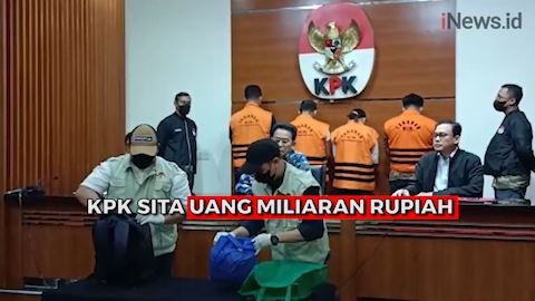 KPK Sita Uang Senilai Rp2,83 Miliar dari OTT Proyek Jalur Kereta Api