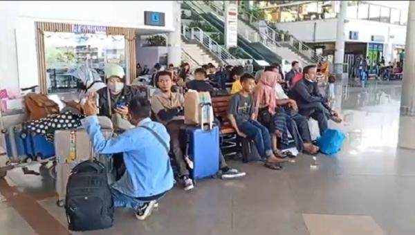 Arus Balik, 25.000 Penumpang Padati Bandara Juanda Setiap Hari