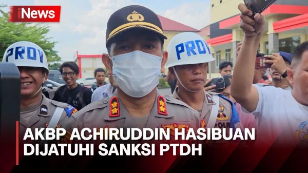 Propam Polda Sumut Jatuhi AKBP Achiruddin Hasibuan Sanksi Pemecatan