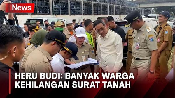 Tinjau Normalisasi Kali Ciliwung Heru Budi Temukan Sejumlah Kendala