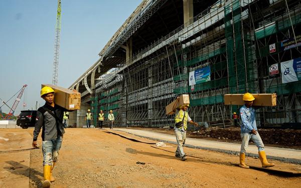 Progres Pembangunan Stasiun Kereta Cepat di Halim Sudah Mencapai 90,86 persen