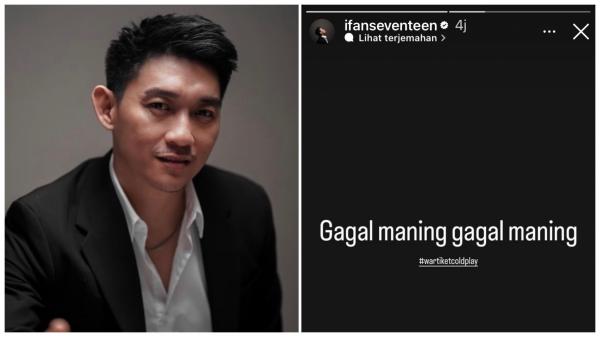 Tiket Konser Coldplay di Jakarta Ludes Terjual, Ifan Seventeen Kecewa ...