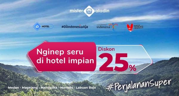 Nginep di Hotel Makin Hemat dengan Diskon 25%! Ambil Promonya di Sini