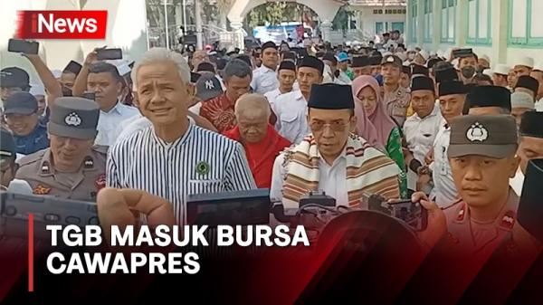 Tanggapan Ganjar Pranowo soal Kemungkinan TGB sebagai Cawapres Tanggapan Ganjar Pranowo soal Kemungkinan TGB sebagai Cawapres