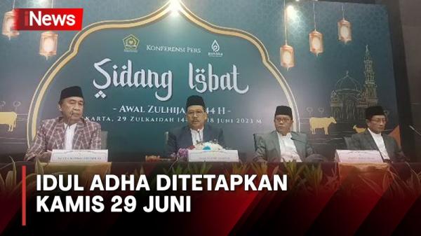 Pemerintah Tetapkan Iduladha Jatuh pada 29 Juni 2023 Pemerintah Tetapkan Iduladha Jatuh pada 29 Juni 2023