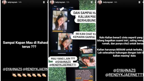 Usai Inara Rusli, Kini Giliran Lady Nayoan Bongkar Dugaan Perselingkuhan Rendy Kjaernett