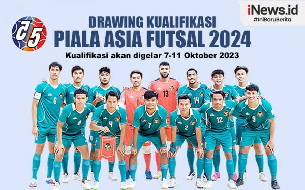 Hasil Drawing Kualifikasi Piala Asia Futsal 2024