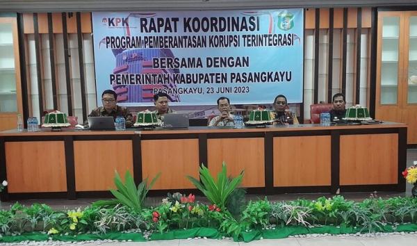 Cegah Korupsi, Bupati Pasangkayu Amanatkan SPI dan MCP KPK Jadi Perbaikan Sistem