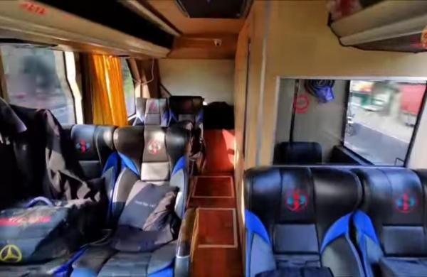 Intip Kemewahan Bus PO Sant Gold Bergambar Komodo, Pemain Baru Rute ...