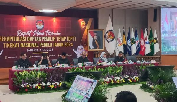 KPU Umumkan DPT Pemilu 2024 Capai 204 Juta Orang, Bawaslu Beri Catatan KPU Umumkan DPT Pemilu 2024 Capai 204 Juta Orang, Bawaslu Beri Catatan