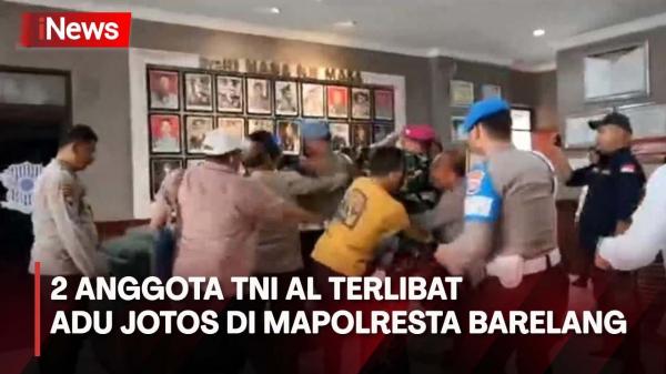 2 Anggota TNI AL Terlibat Adu Jotos di Mapolresta Barelang, Ada Apa?