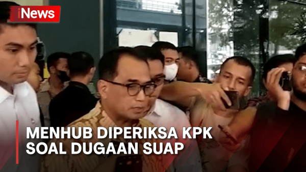 Dugaan Suap Pembangunan Jalur Kereta Api, Menteri Perhubungan Diperiksa KPK