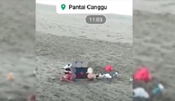 Akun Penyebar Video Bule di Canggu Diburu, Lokasi Masih Misteri