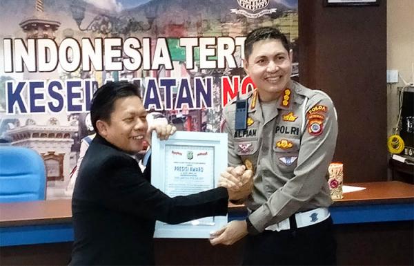 Sukses Amankan Tamu Negara, Polda DIY Terima Penghargaan LKSK